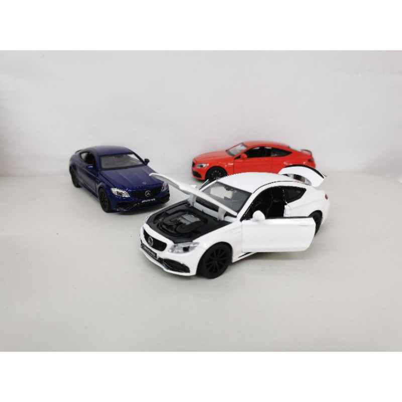 Mercedes AMG C63 C200 C250 C300 couple scale 1:32 die cast car model ...