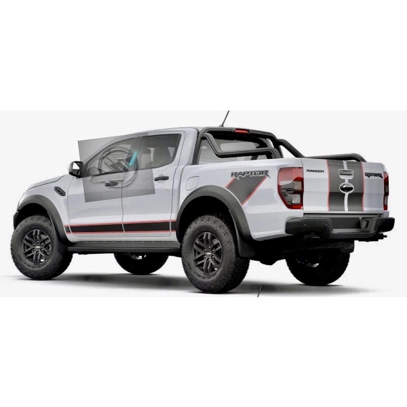 (Ready Stock)S240# Ford Ranger Raptor X Car Body Vinyl Decal Sticker ...