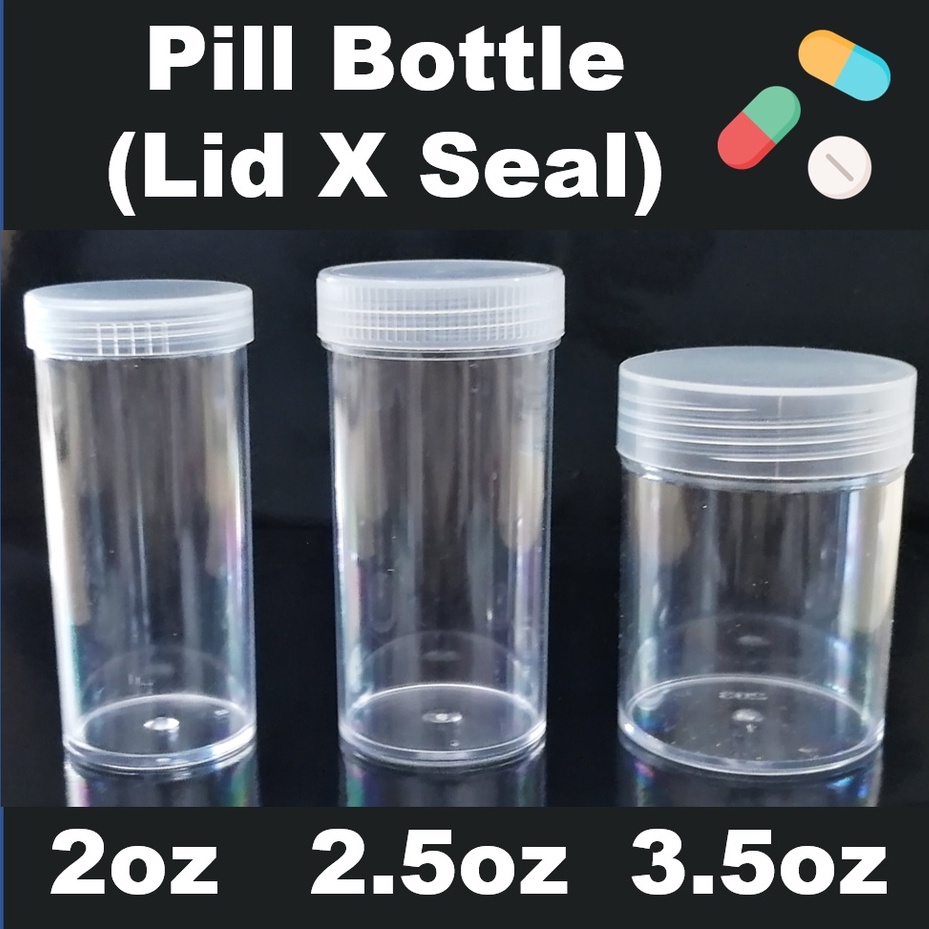 10pcs Pill Bottle 2oz 2.5oz 3.5oz (60ml, 70ml, 100ml) for storage ...