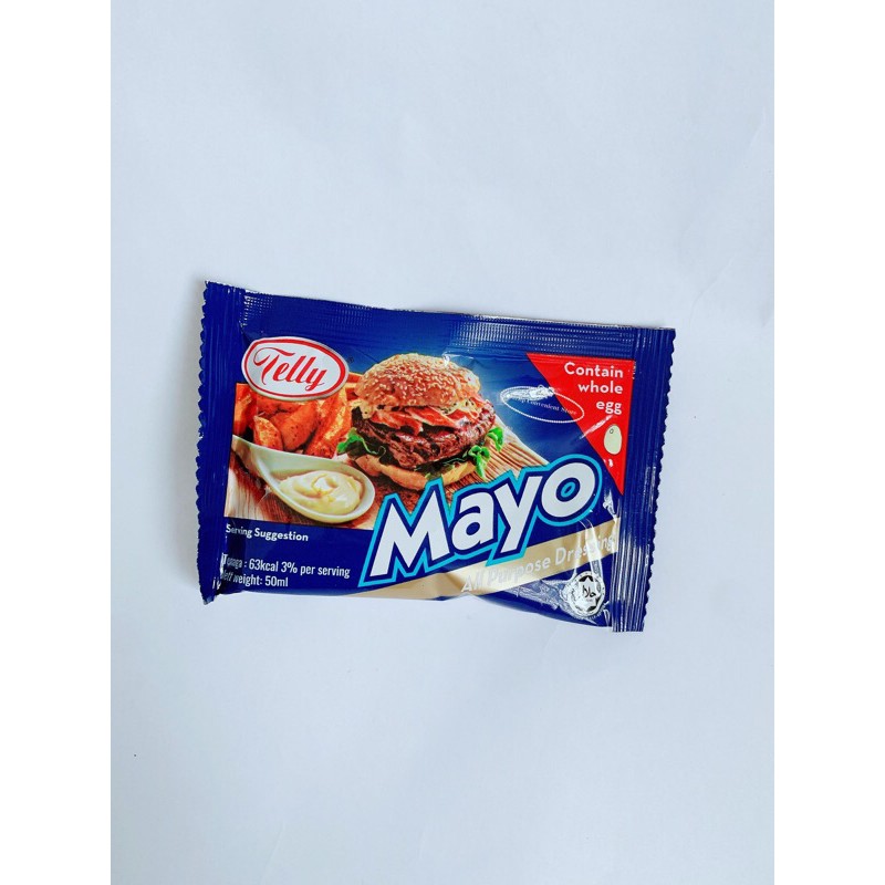 Telly Mayonnaise 50ml/ Roasted Sesame Mayo 50ml | Shopee Malaysia