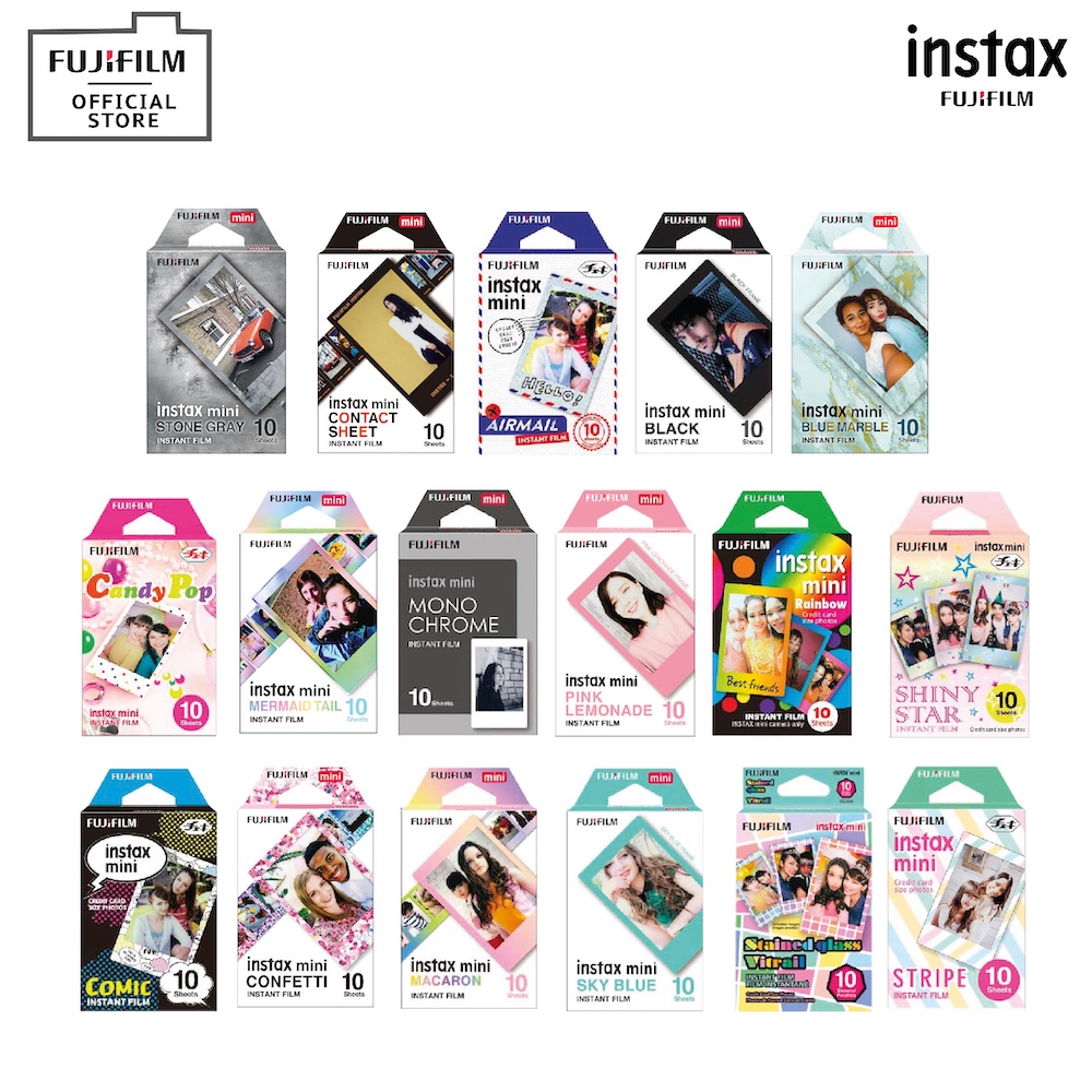 FUJIFILM Instax Mini Film (Pattern 10's) | Shopee Malaysia