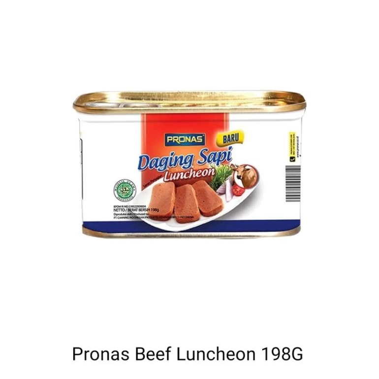 Pronas beef luncheon 198gr | Shopee Malaysia