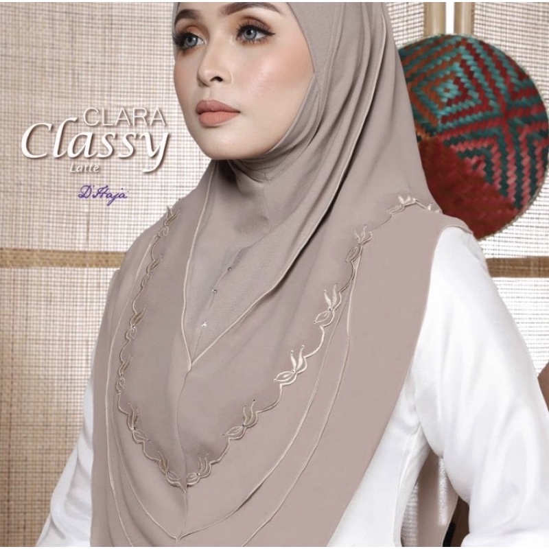 clearance sale Tudung sarung Embroidery Premium Mewah dan sesuai majlis exclusive- Hijab Instant ...