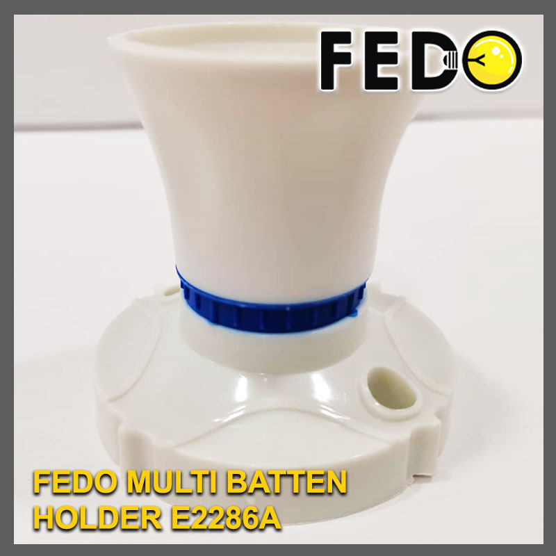 FEDO BATTEN HOLDER 2IN1 E2286A | Shopee Malaysia