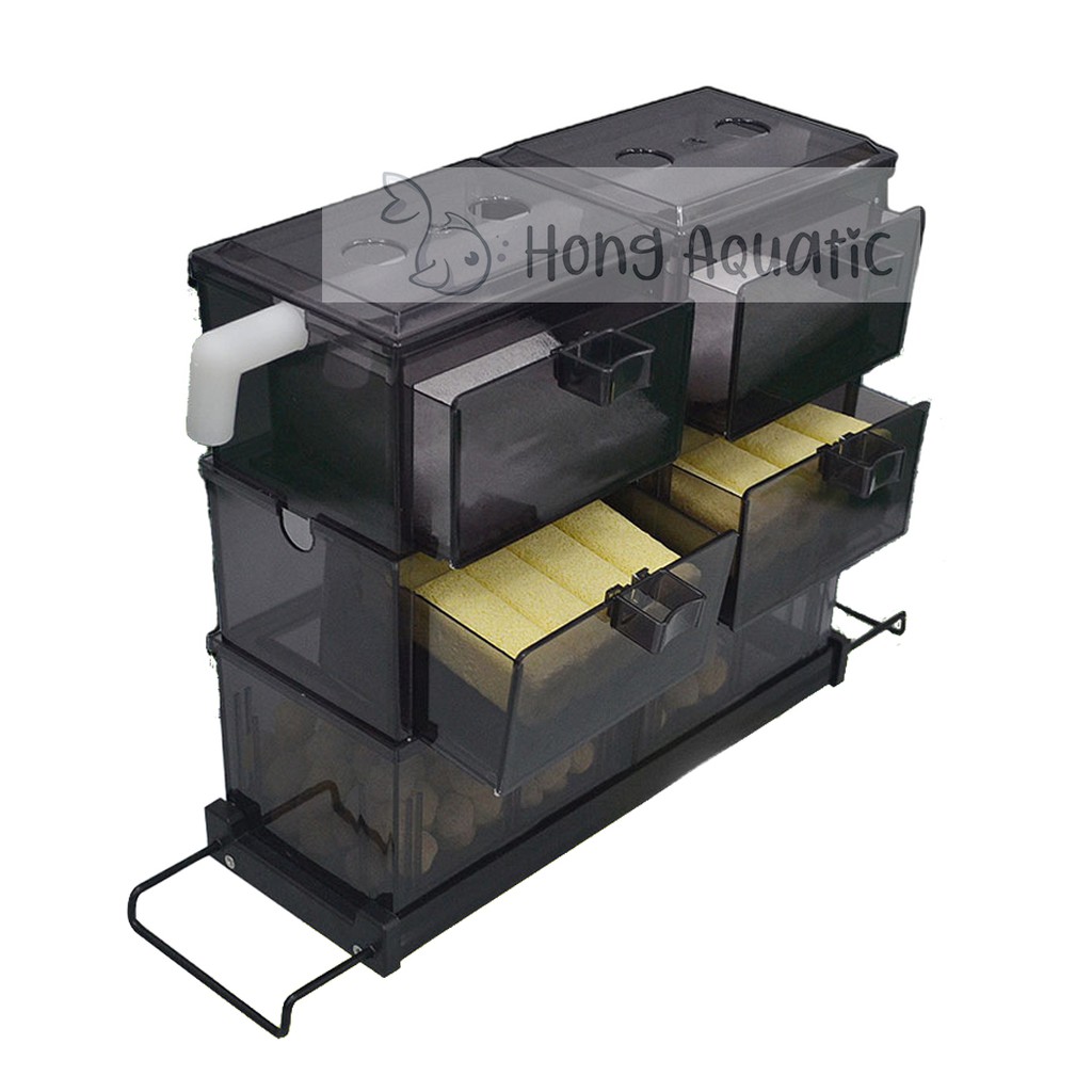 🔥Ready Stock🔥Aquarium External Drawer Water Filter Trickle Upper Drop ...