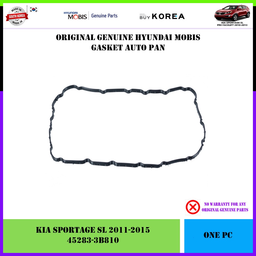 Kia Sportage SL 2011-2015 Genuine Hyundai Mobis Auto Pan Gasket (45282 ...