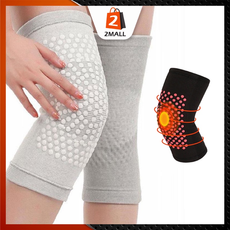 2MALL 1 Pair Sakit Lutut Self Heating Therapy Knee Pain Relief Support ...