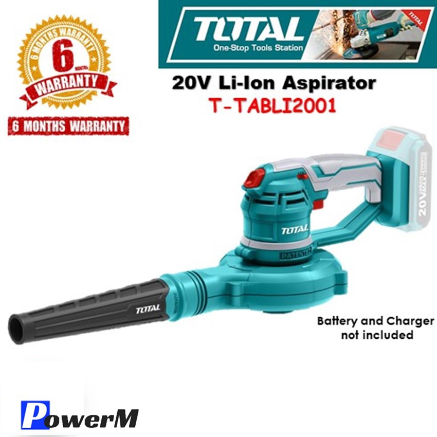 TOTAL TABLI2001 20V LI-ION ASPIRATOR BLOWER | Shopee Malaysia