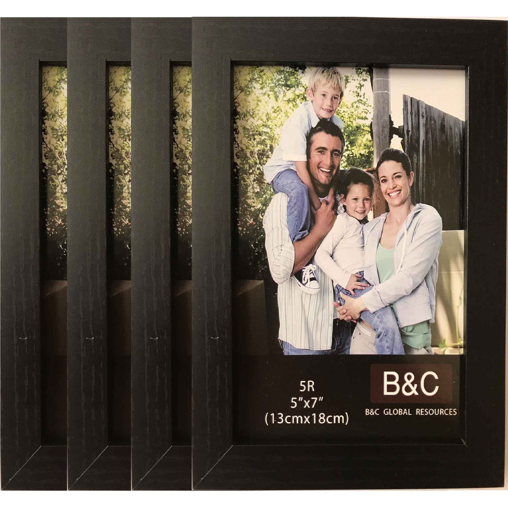 Photo Frame Size 5R - (4pcs) | Shopee Malaysia