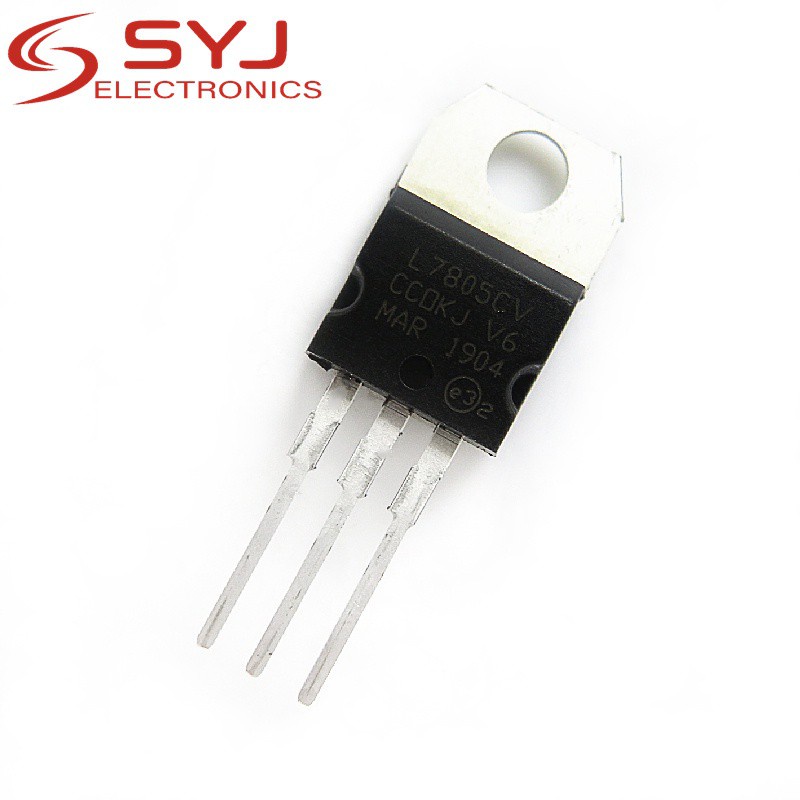 10pcs/lot L7805CV L7805 7805 LM7805 KA7805 Voltage Regulator 5V TO-220 ...