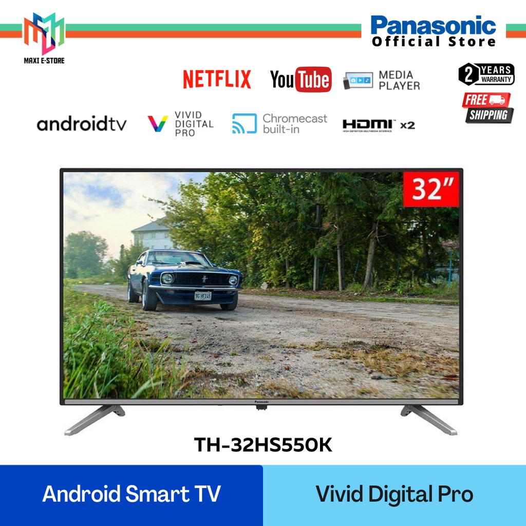 Panasonic TH-32HS550K 32" HS550 HD Android TV TH-32HS550K | Shopee Malaysia