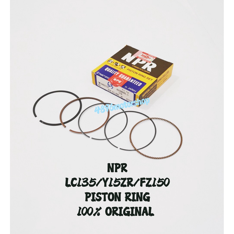 100% ORIGINAL RIK NPR RACING PISTON RING SET YAMAHA Y15 LC 135 Y15ZR ...