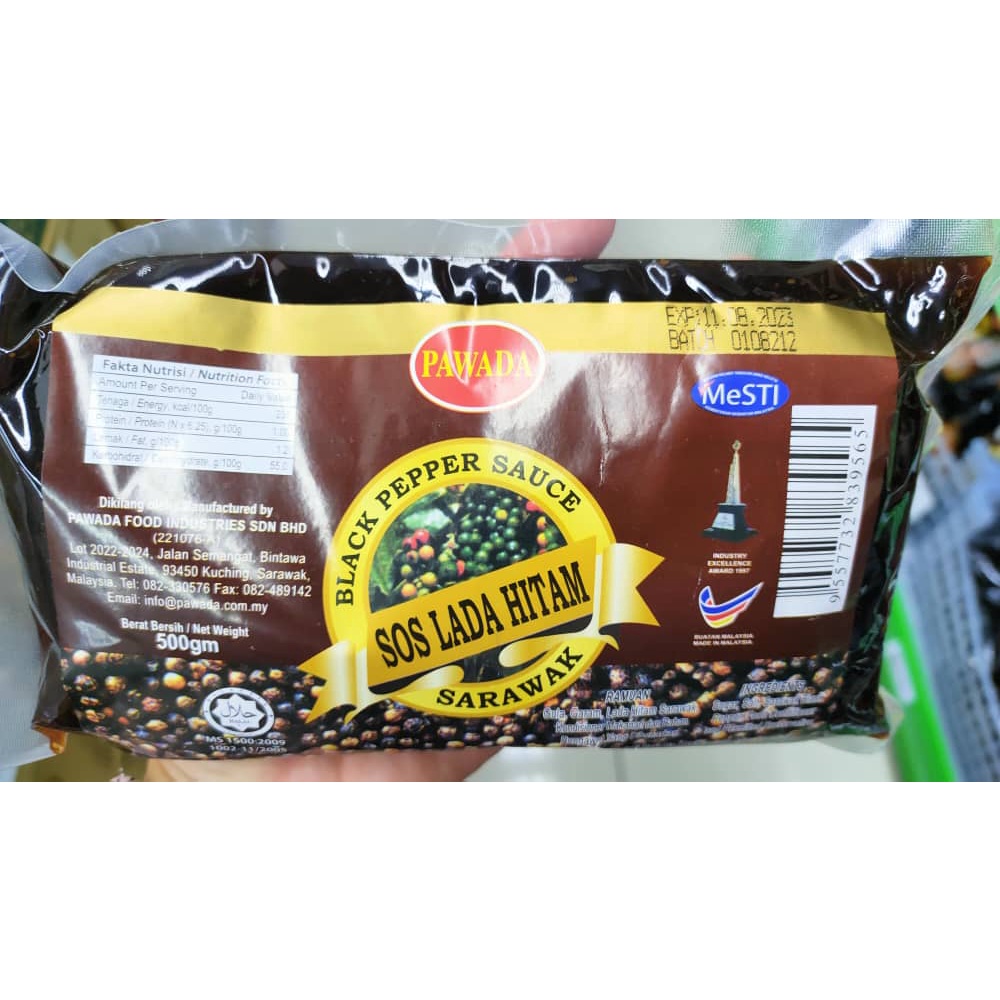 Sos Lada Hitam PAWADA Dari Sarawak | Shopee Malaysia