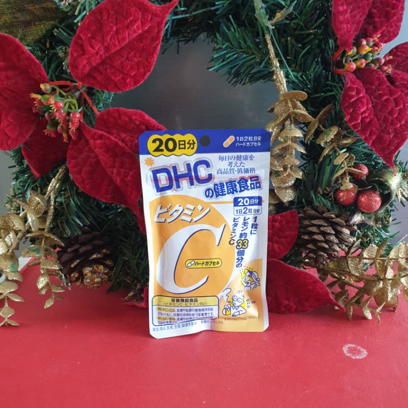 Dhc Vitamin C 20 Days Supplement DHC C Contains 40 Tablets Original Japan | Shopee Malaysia