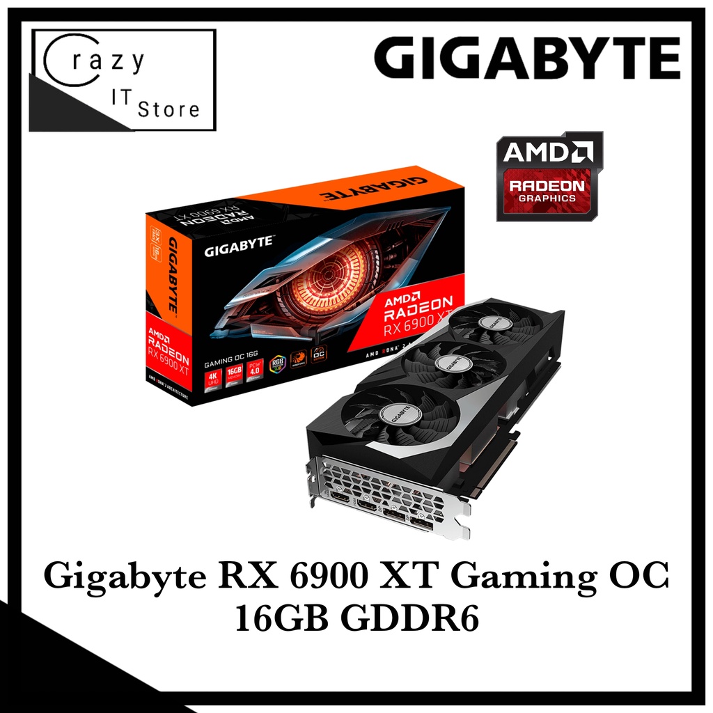 Gigabyte Radeon RX 6900 XT Gaming OC 16GB Graphic Cards | Shopee Malaysia