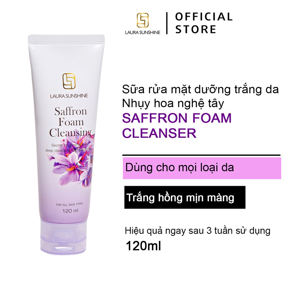 Saffron Foam Cleansing Laura Sunshine Saffron Foam Cleansing Laura ...
