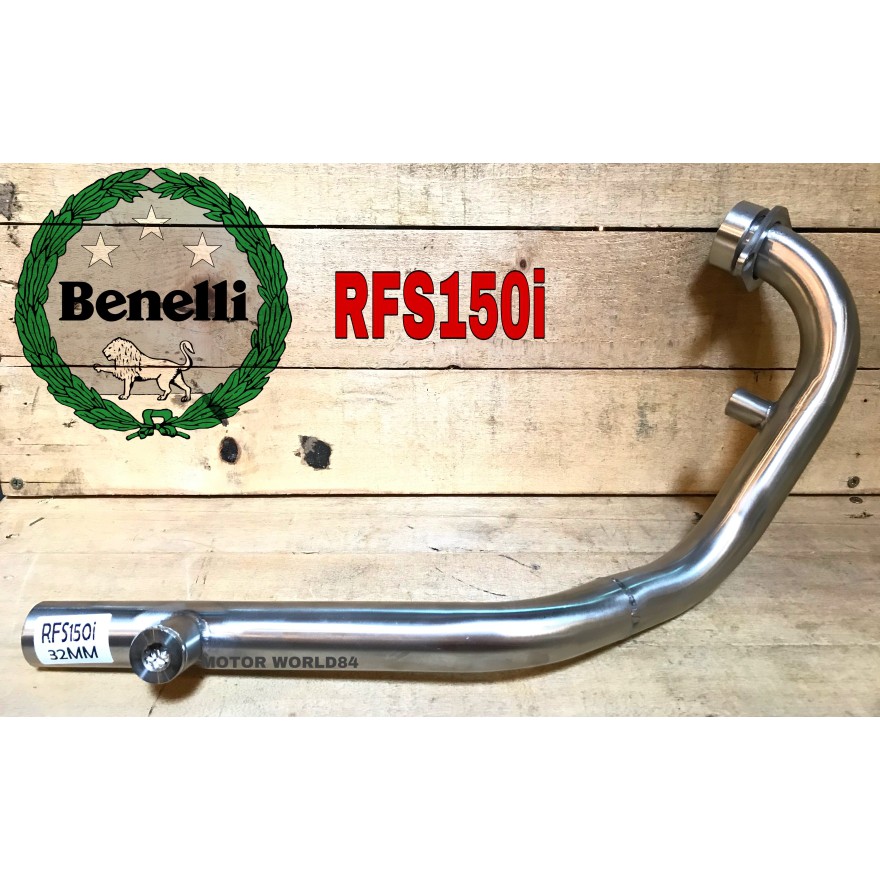 MANIFOLD STAINLESS STEEL MANIFOLD BENELLI RFS150i 32mm MODIFICATION ...