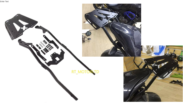 KAWASAKI Z900 2017-2023 HEAVY DUTY TOP BOX RACK CARRIER TAPAK MONORACK ...