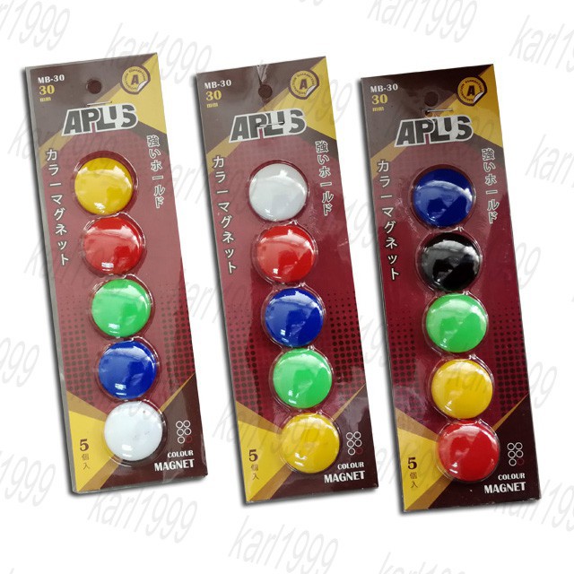 Aplus Magnetic Button (5pcs/pack) | Shopee Malaysia