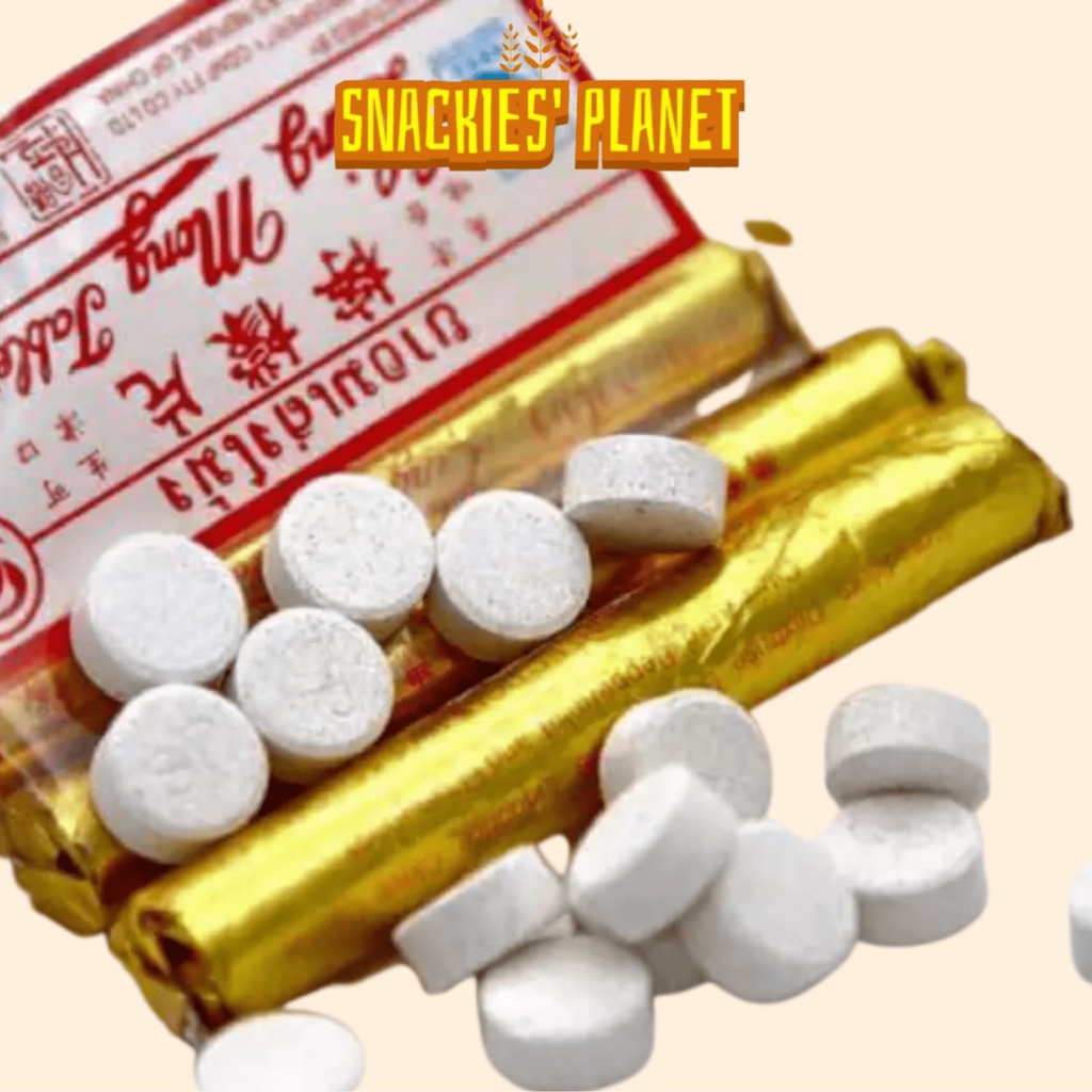 Lemon Tablet Candy Gula-Gula Limau 柠檬饼柠檬糖 8g x 5 rolls | Shopee Malaysia