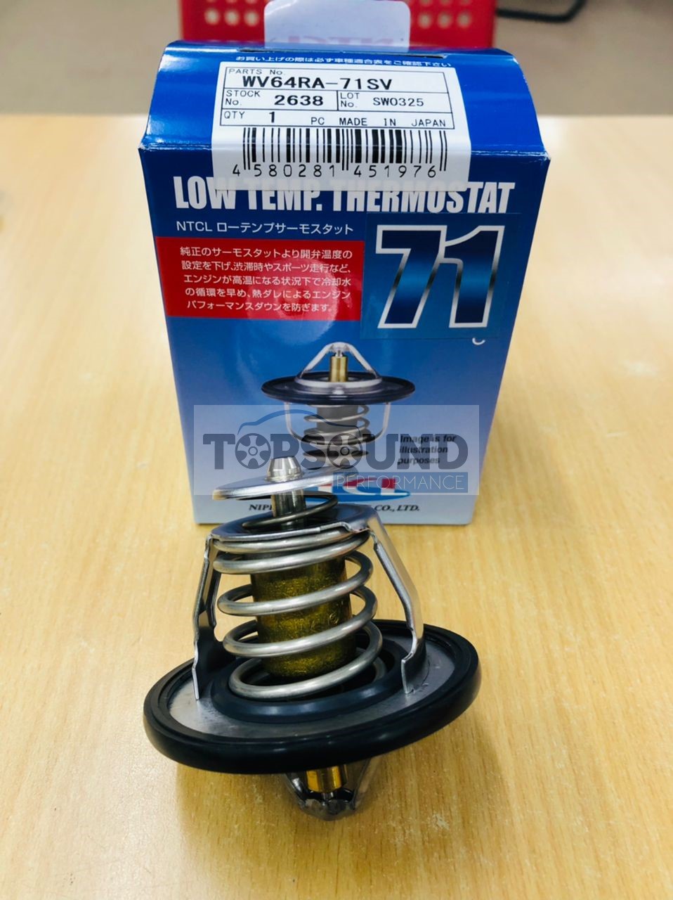 NTCL LOW TEMPERATURE THERMOSTAT FOR MITSUBISHI EVO6 / EVO7 (71 ...