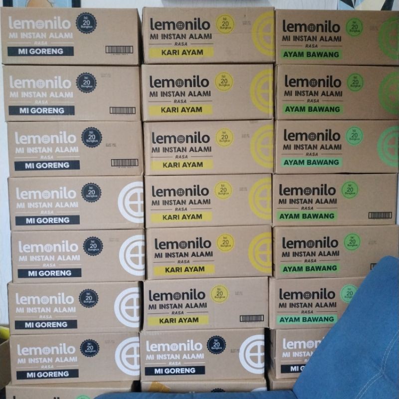 [Can Mix Flavor] lemonilo Noodles 1 dus Cardboard Contents 20 Packs/1 ...