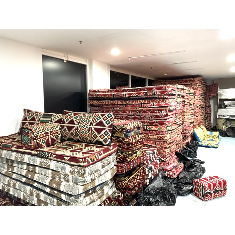 Full set Arabian Sofa Majlis Arab with sponge Arabic Dubai Saudi مجلس ...