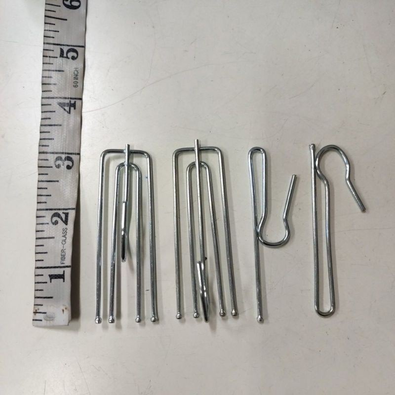Curtain Hook/ Pleat Hook/ Cangkuk Langsir Besi | Shopee Malaysia