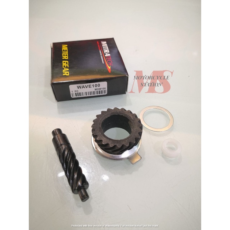 METER GEAR ALLOY BESI ALOY ASSY SPEEDOMETER SPEEDO GEAR HONDA WAVE 100 ...