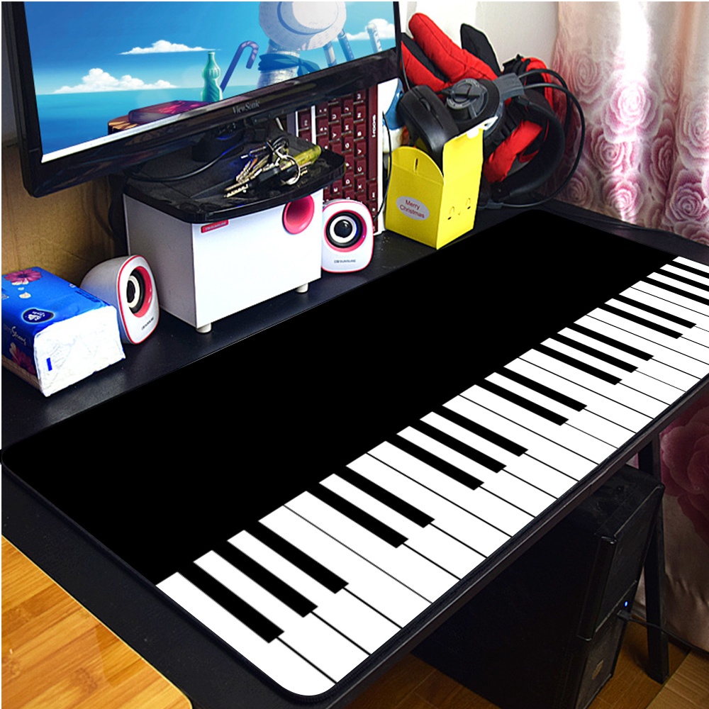 Trend Vintage Music Notes Piano Gaming Mouse Pad PC Laptop Gamer ...