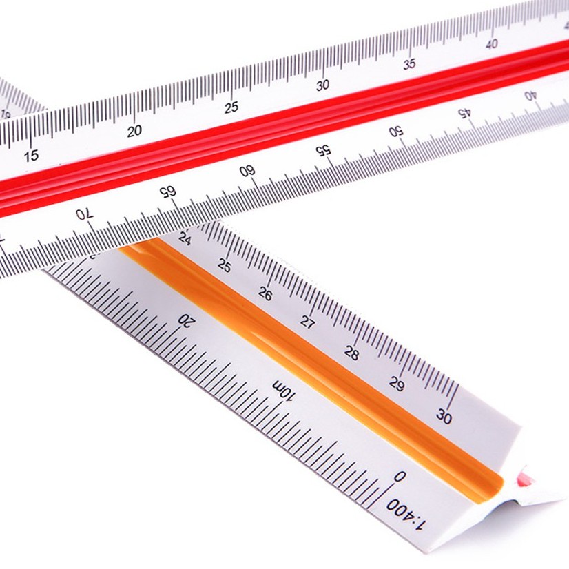 Precision Drawing Triangle Scale Ruler 30cm / 12 Inch | Shopee Malaysia