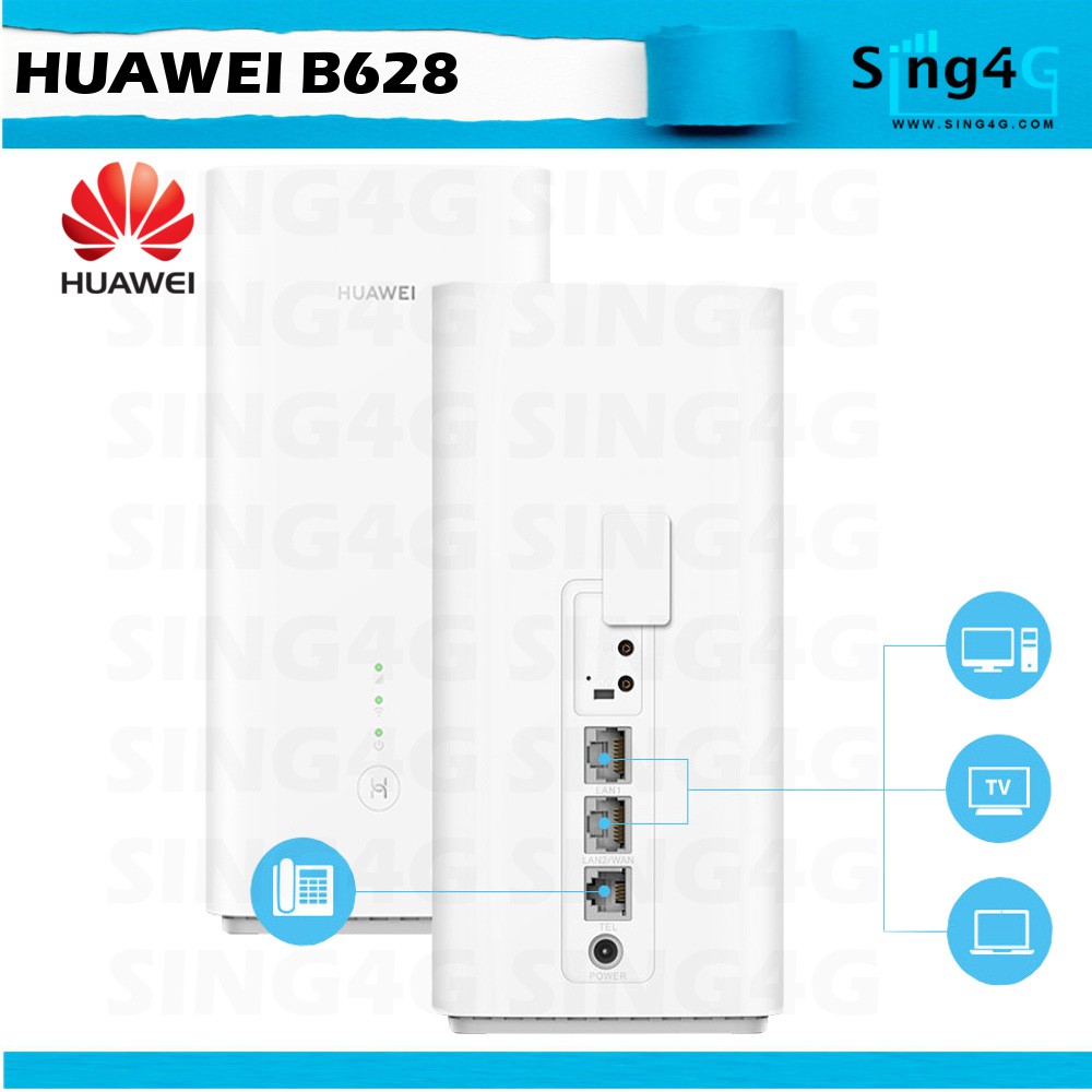 Huawei B618 B618s-65d B628 B628s265 B628-350 4G LTE ULTRA 600Mbps CAT11 ...