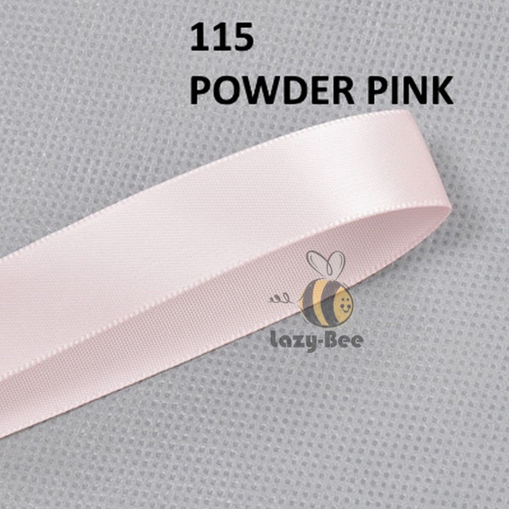 LAZY BEE 5 Meter Light Pink Premium Double Face Satin Ribbon DIY Craft ...