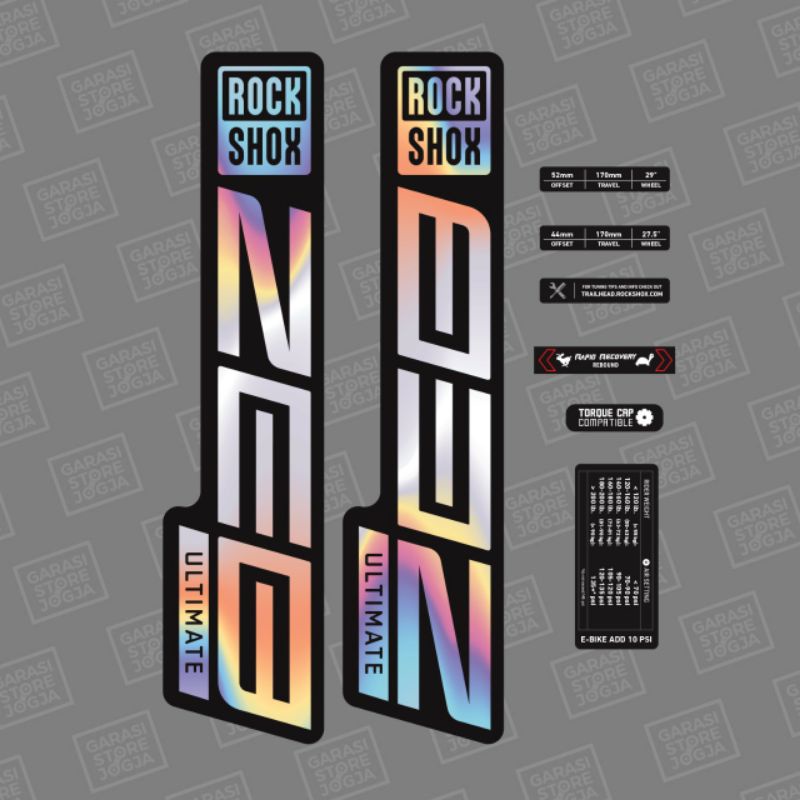 Rockshox ZEB Hologram Fork Sticker Decal | Shopee Malaysia Rockshox ZEB Hologram Fork Sticker Decal | Shopee Malaysia