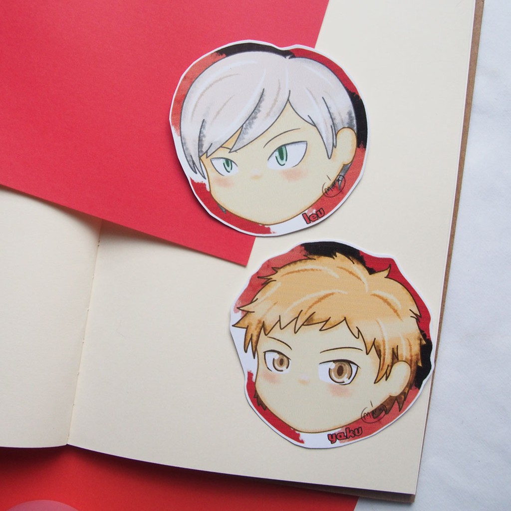Haikyuu!! anime (Nekoma) Sticker Fanart | Shopee Malaysia