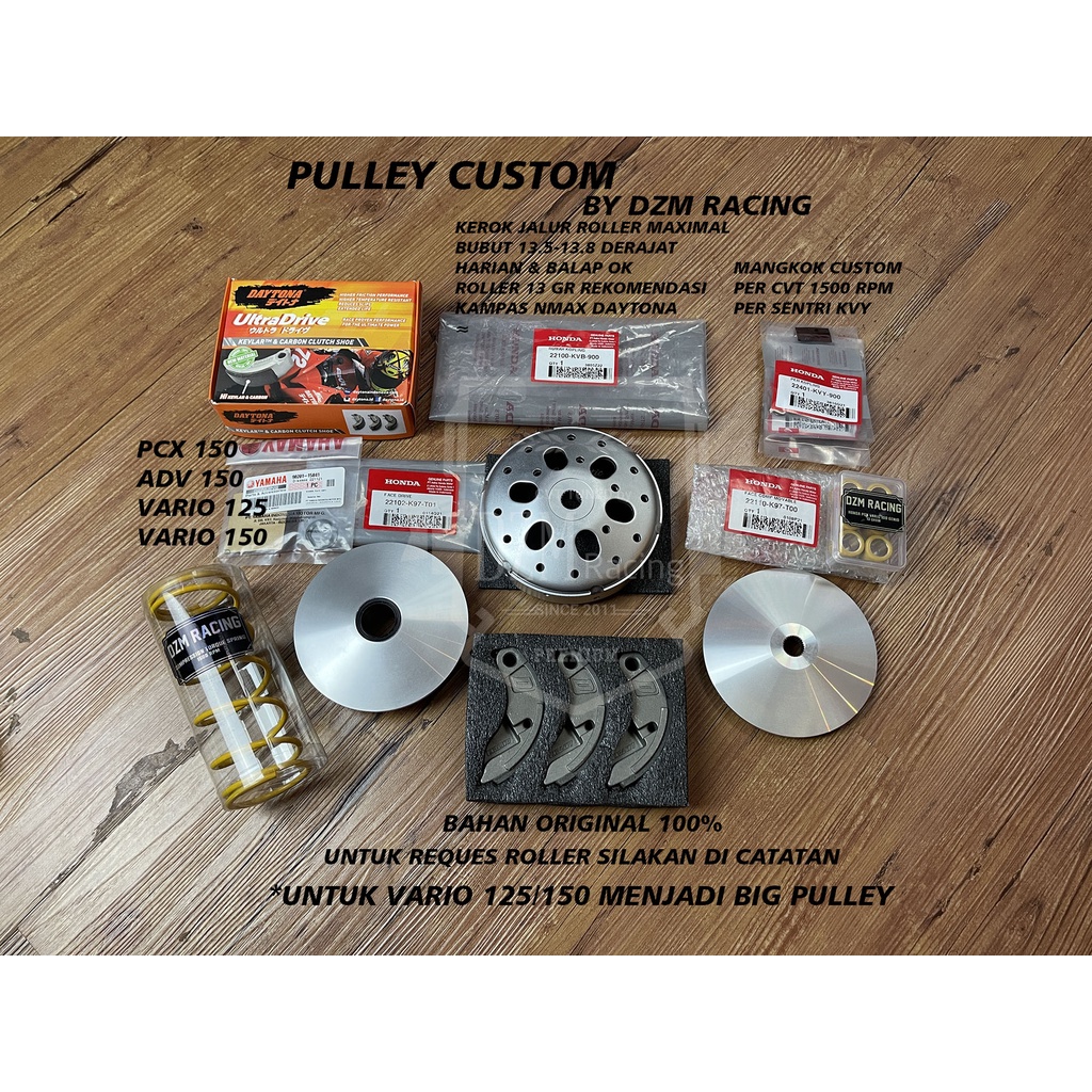 LOKAL Full upgrade pulley pully pulley custom House roller roller PCX ...