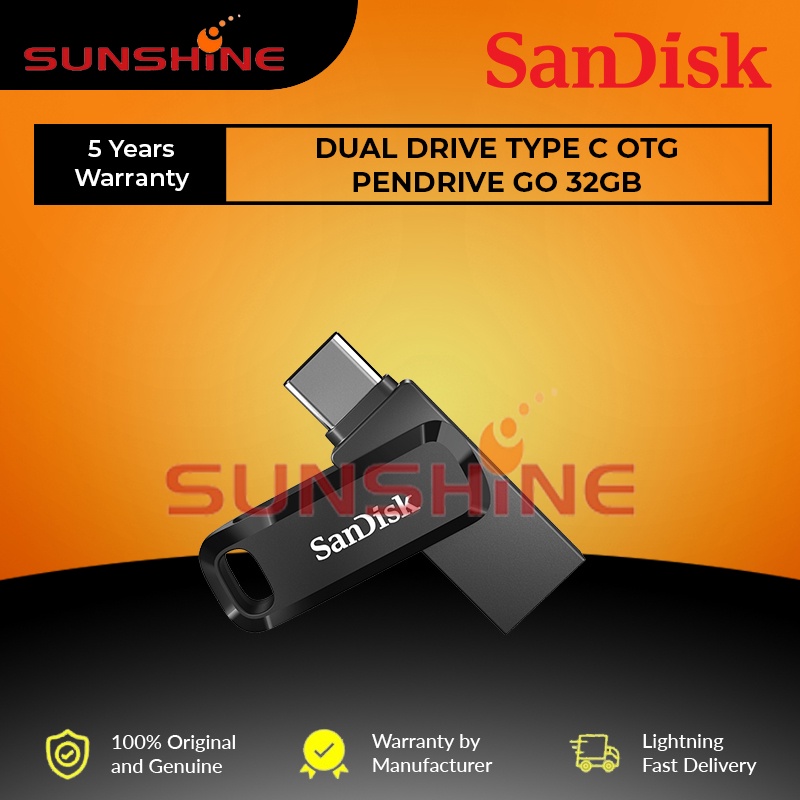SanDisk Ultra Dual Drive GO USB Type-C OTG DDC2 DDC3 | Shopee Malaysia