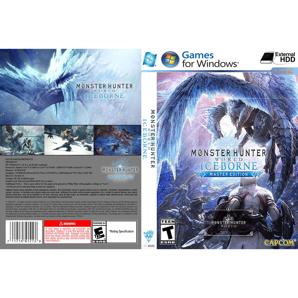 Monster Hunter World: Iceborne – Master Edition PC GAME Offline [Pendrive INSTALLATION] | Shopee ...