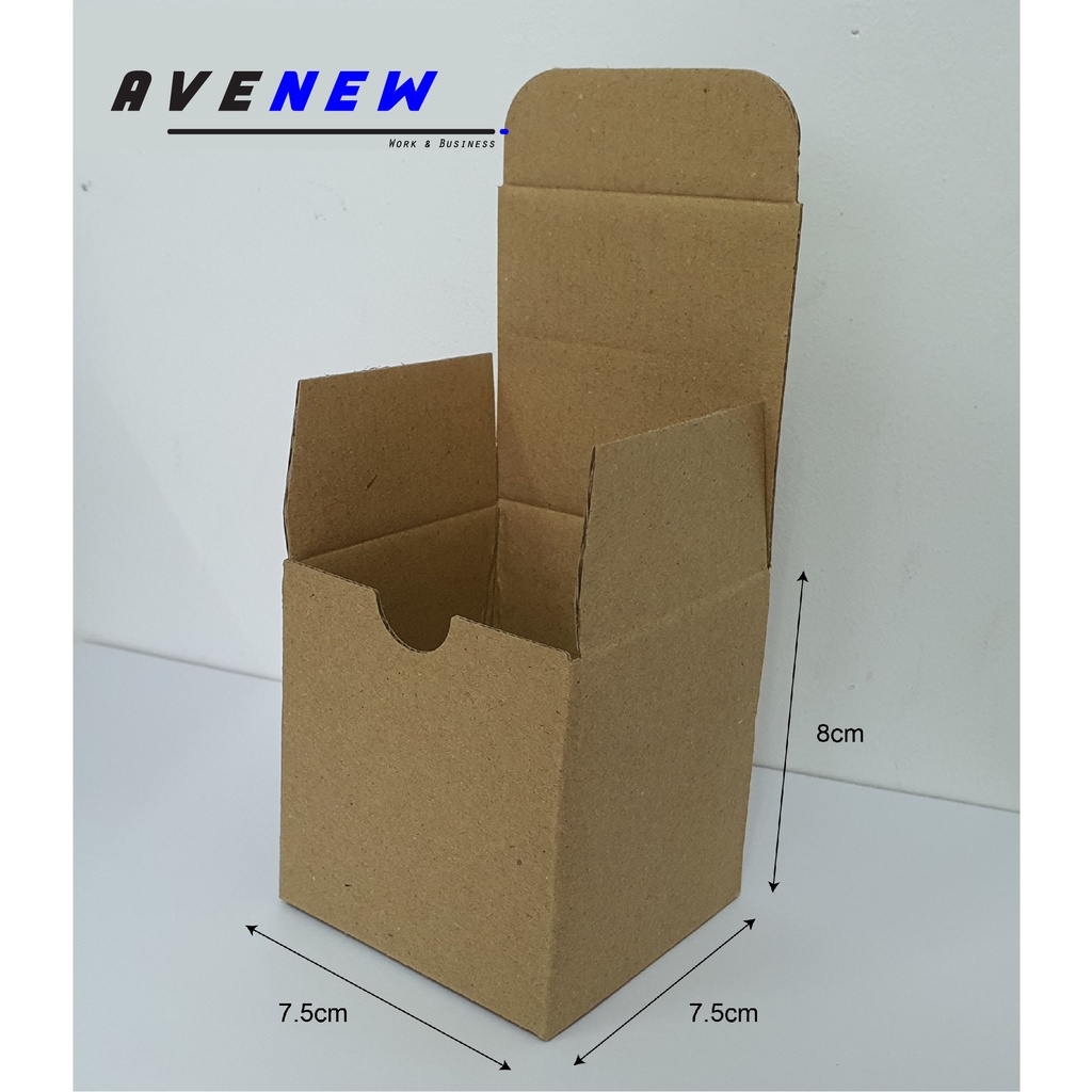 Mini Carton Box Small Packaging Box Storage Box Ecommerce Shipping ...