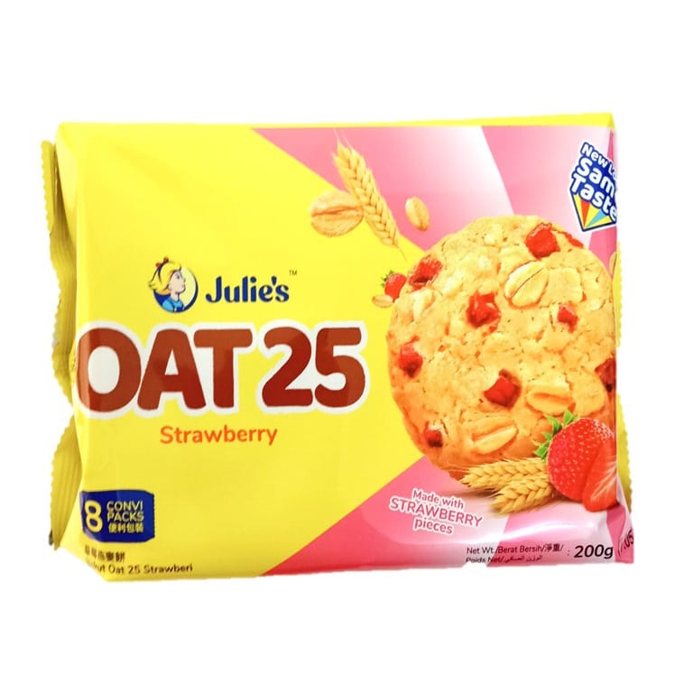Julie's Oat 25 Biscuits 8 Convi-Packs (200g) | Shopee Malaysia