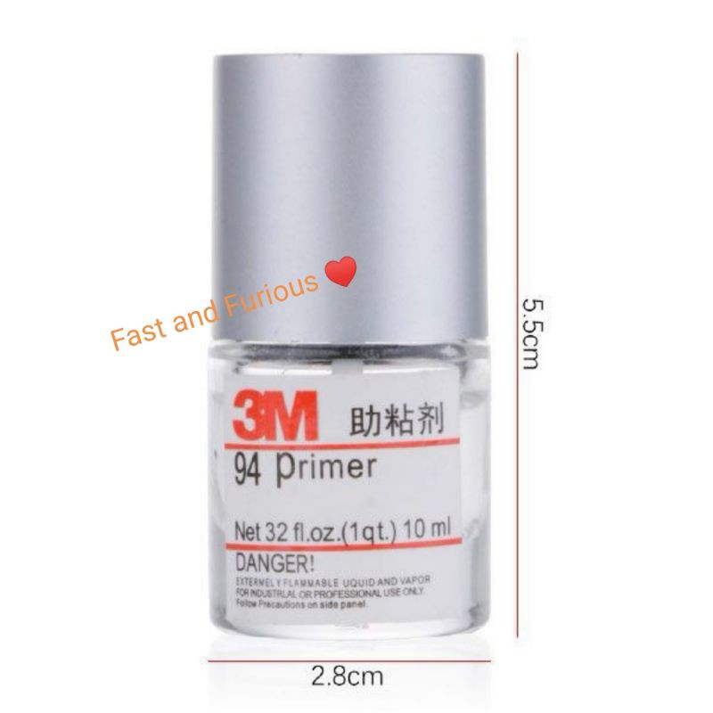 💥Ready Stock💥 3M 94 Double Sided Tape Adhesion Promoter Primer Liquid ...