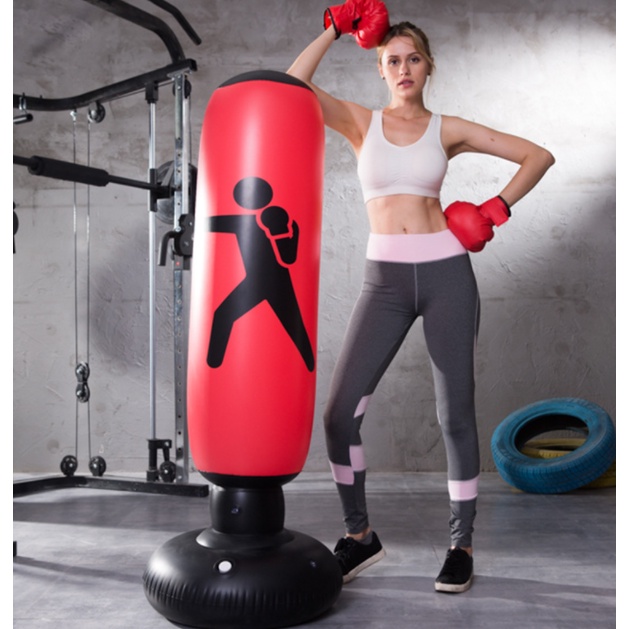 1.6m height Inflatable boxing column children's fitness tumbler toy ...