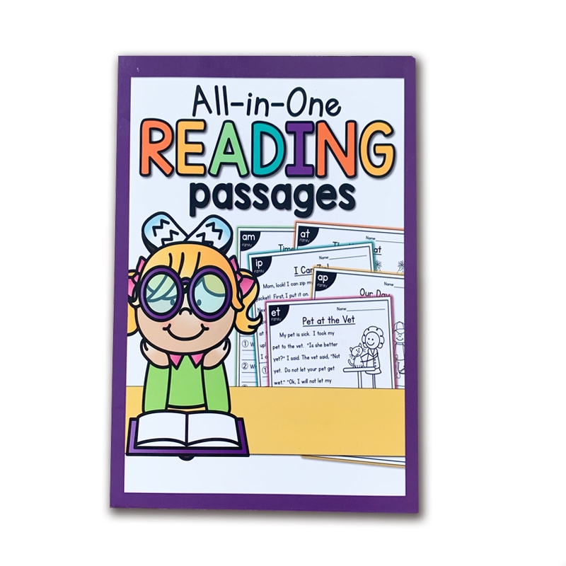 103 Pages /English Exercise Reading Passages Book Training Practice ...