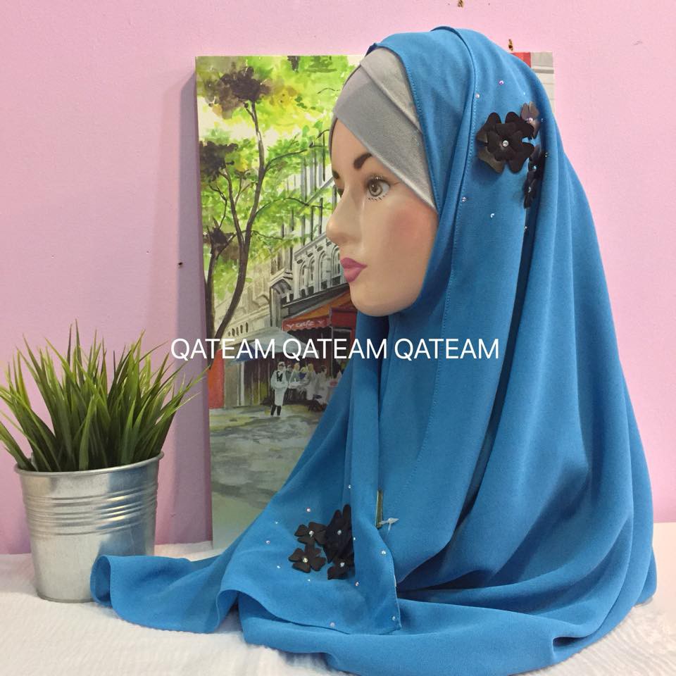INSTANT SHAWL BUNGA (READY STOCK) | Shopee Malaysia