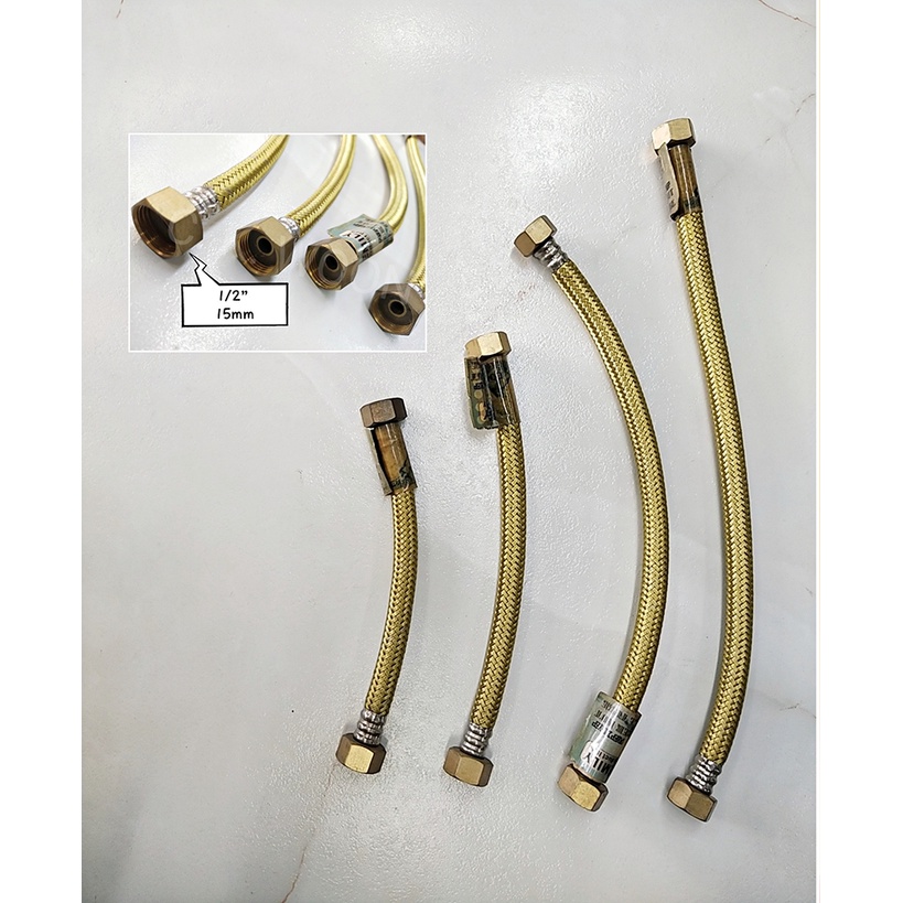 *Clear Stock* 1/2" FLEXIBLE HOSE SPRING PIPE/ PAIP SINKI | Shopee Malaysia
