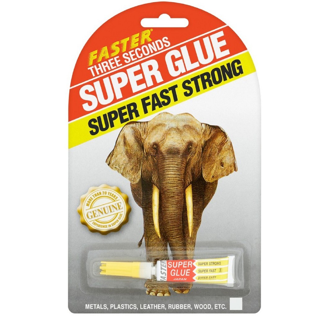 Faster Super Glue SG-666 3ml / Gam Gajah | Shopee Malaysia