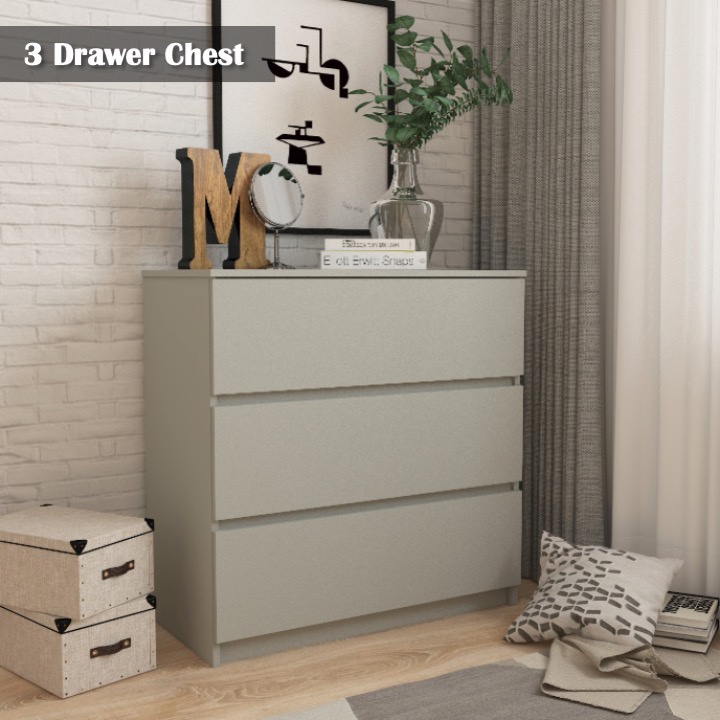 Wonderful Furniture Chest of Drawer with 3 Layer Drawer Storage Cabinet ...