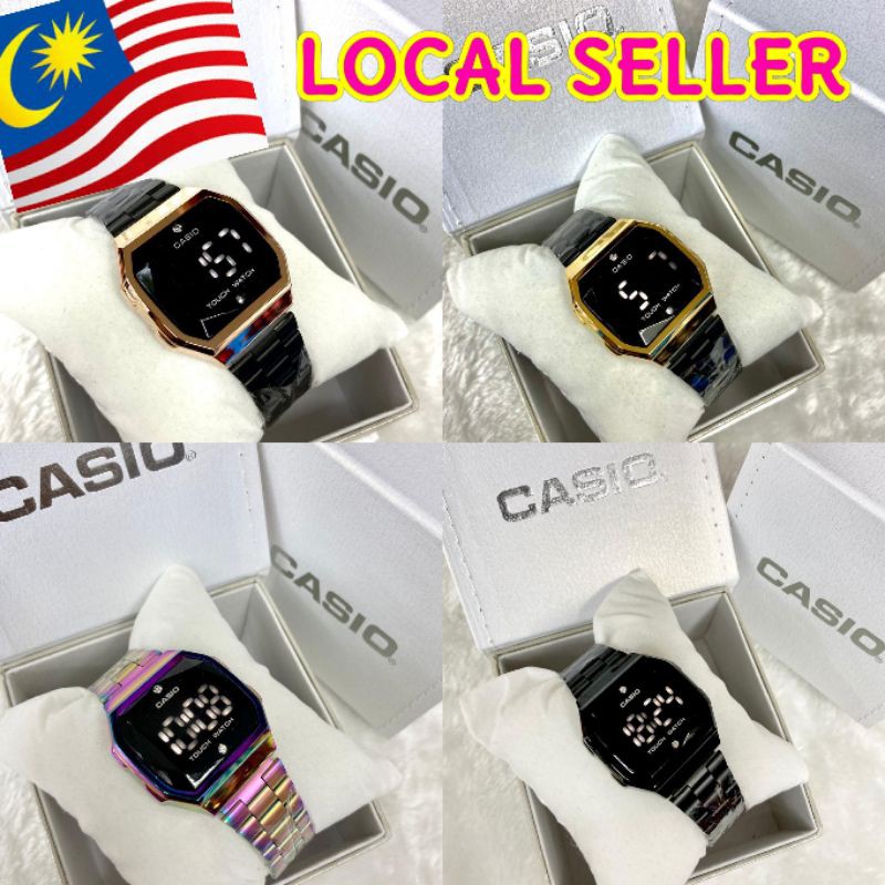 CASIO touch screen Limited Colour petak viral men/girl JAM TANGAN MURAH ...
