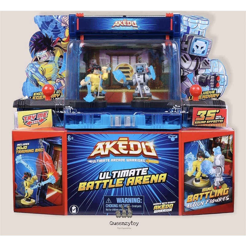 Akedo Ultimate Arcade Warrior Ultimate Battle Arena Original | Shopee ...