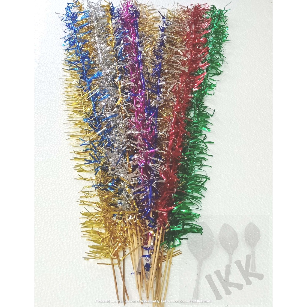 ( EX 0066 ) bunga manggar campur warna-warni 20 batang | Shopee Malaysia